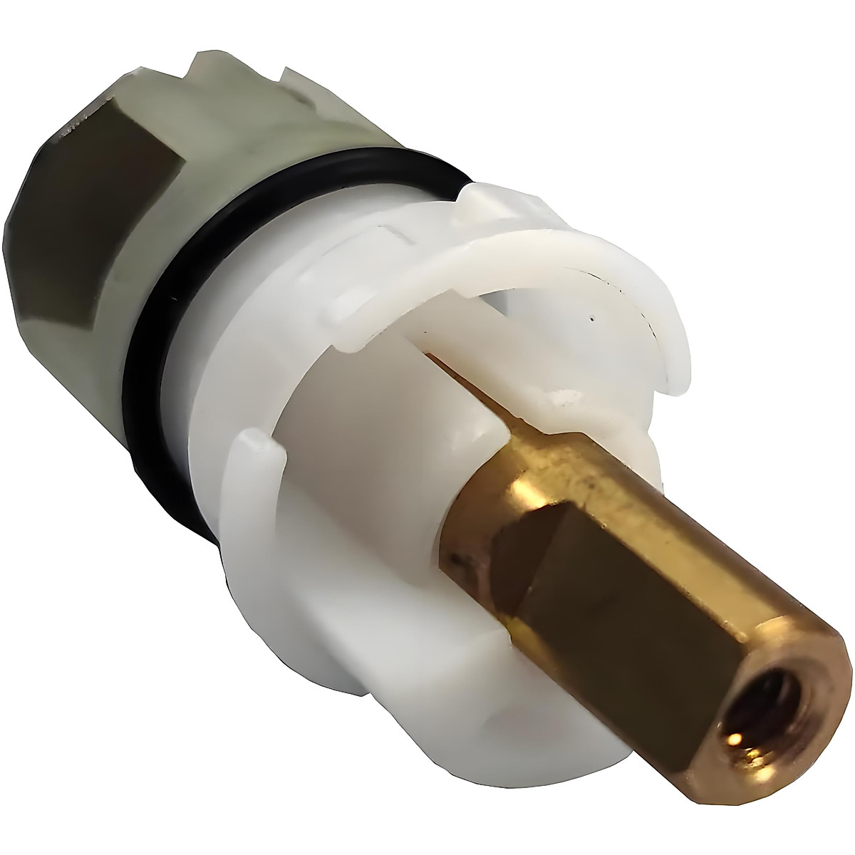 RP25513 RP24096 Faucet Stem Assembly Compatible with Delta Two Handle Faucet Repair Kit with RP4993 Seat and Spring (2)