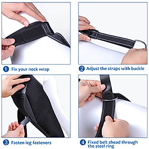 DGYAO Dog Knee Brace for ACL, Knee Cap Dislocation, Arthritis - Full Wrap - Easy Adjustable - Extra Support - Reduces Pain and Inflammation – Full Sizes