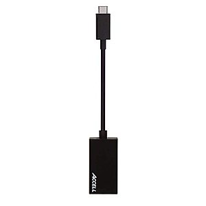 Accell USB-C to HDMI Adapter - USB 3.1 Type-C to HDMI 2.0 Active Adapter - 4K UHD @60Hz - Thunderbolt 3 compatible supporting DisplayPort Alt Mode
