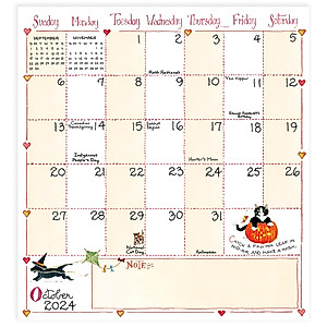 TF PUBLISHING 2024-2025 Susan Branch 2-Year Small Monthly Pocket Planner | 2-Page Large Calendar Grid and Lined Notes Section in Back | Monthly Day Planner for Purse | 3.5" x 6.5"