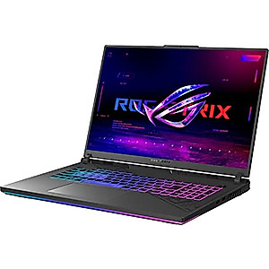 EXCaliberPC 2023 ASUS ROG Strix G18 G814JI-CS94 (i9-13980HX, 16GB RAM, 1TB NVMe SSD, RTX 4070 8GB, 18" QHD+ 240Hz 3ms, Windows 11) Gaming Notebook