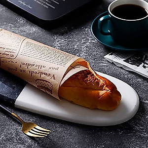 TEEWAL Baking Paper, High Temperature Resistant, Waterproof and Greaseproof Baking Paper, Non-Stick Baking Paper Roll for Cooking, Grilling, Steaming and Air Fryer, Brow 30cm x 8m/ 0.98 x 26.24 Feet