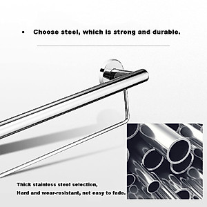 WYZDCP Bathroom Grab Handle with Tower Rail, 304 Stainless Steel Safety Non-Slip Grab Bar for Shower Bathrooms Kitchens,Elderly Kid Senior Assist Bath Handle