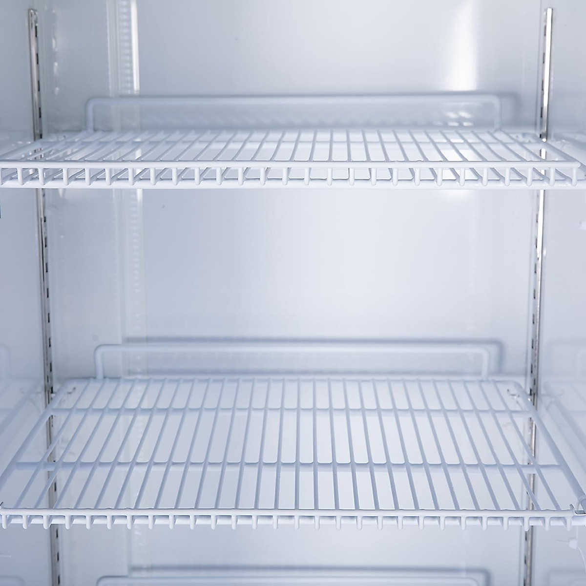 Commercial Beverage Refrigerator Display Fridge,13 Cu Ft Single Glass Door Merchandiser Drink Cooler with LED Light Adjustable Shelves,ETL and NSF Approval