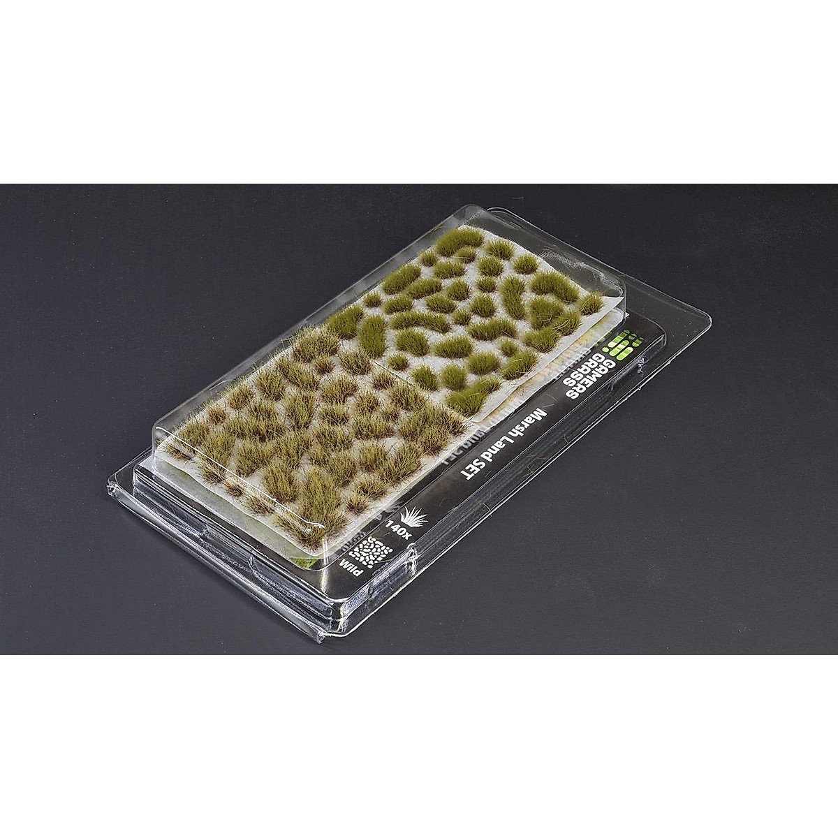 Gamers Grass Marshland Set (140 Tufts, 4-6mm) - Simulates Waterlogged Plants, Best for Marsh and Peat Landscapes