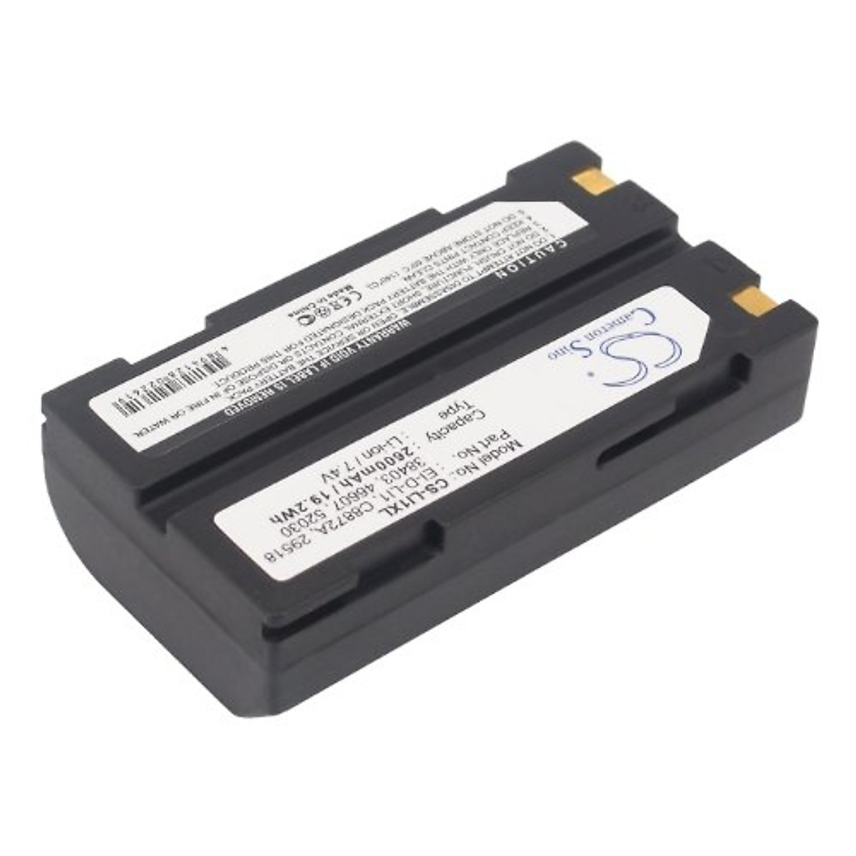 2600mAh Replacement for Molicel 1821, 1821E Battery, P/N FSPK50086, MCR-1821J/1-H