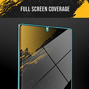 magglass MagFlex Privacy+ Screen Protector for Samsung Galaxy S23 ULTRA (Fingerprint Compatible) Side Tint 3D Nano-Polymer Flexible Privacy Guard (S23 Ultra-6.8")