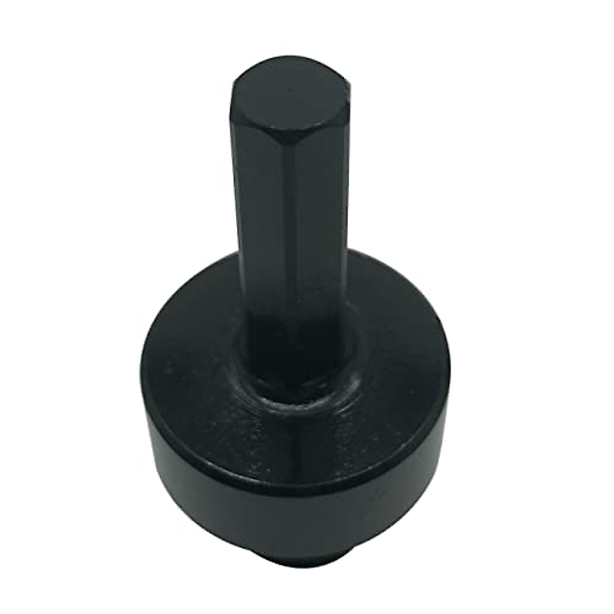 BeQell Core Drill Bit Arbor Adapter, 5/8"-11 Thread to 3/8" Hex Shank for Threaded Diamond Hole Saw Drill Bits Attachment Arbor Shaft Adapter