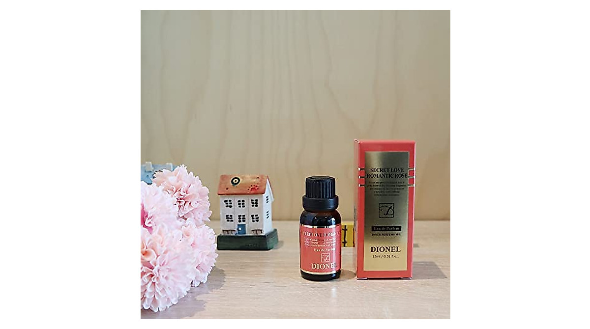 Dionel Secret Love Perfume Oil - Romantic Rose Essence