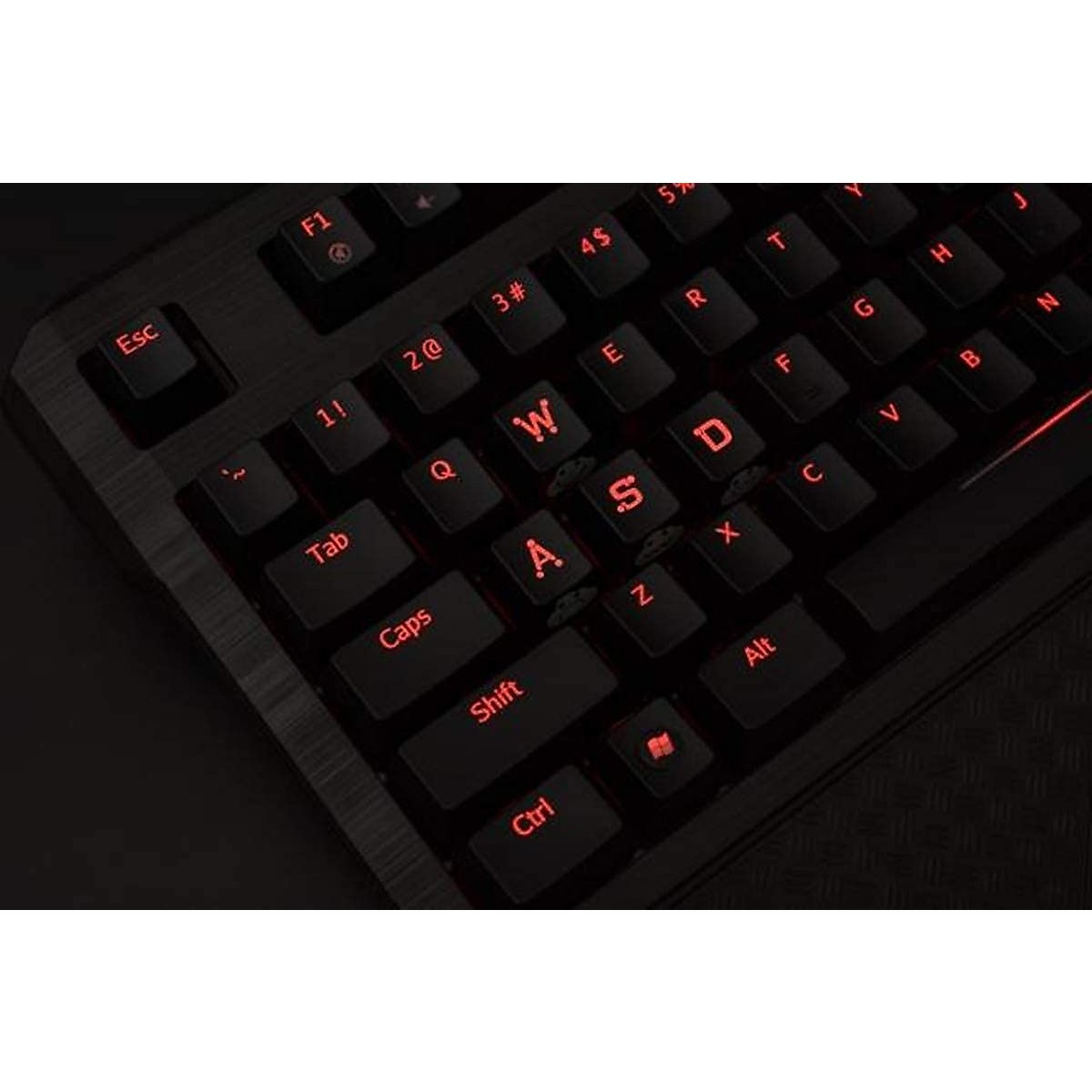 Replacement WASD Arrow Keycaps UV Coating Backlit Double Shot Keycap OEM Profile for Cherry MX Switch Gaming Mechanical Keyboard (8 Keys WASD+Arrow)