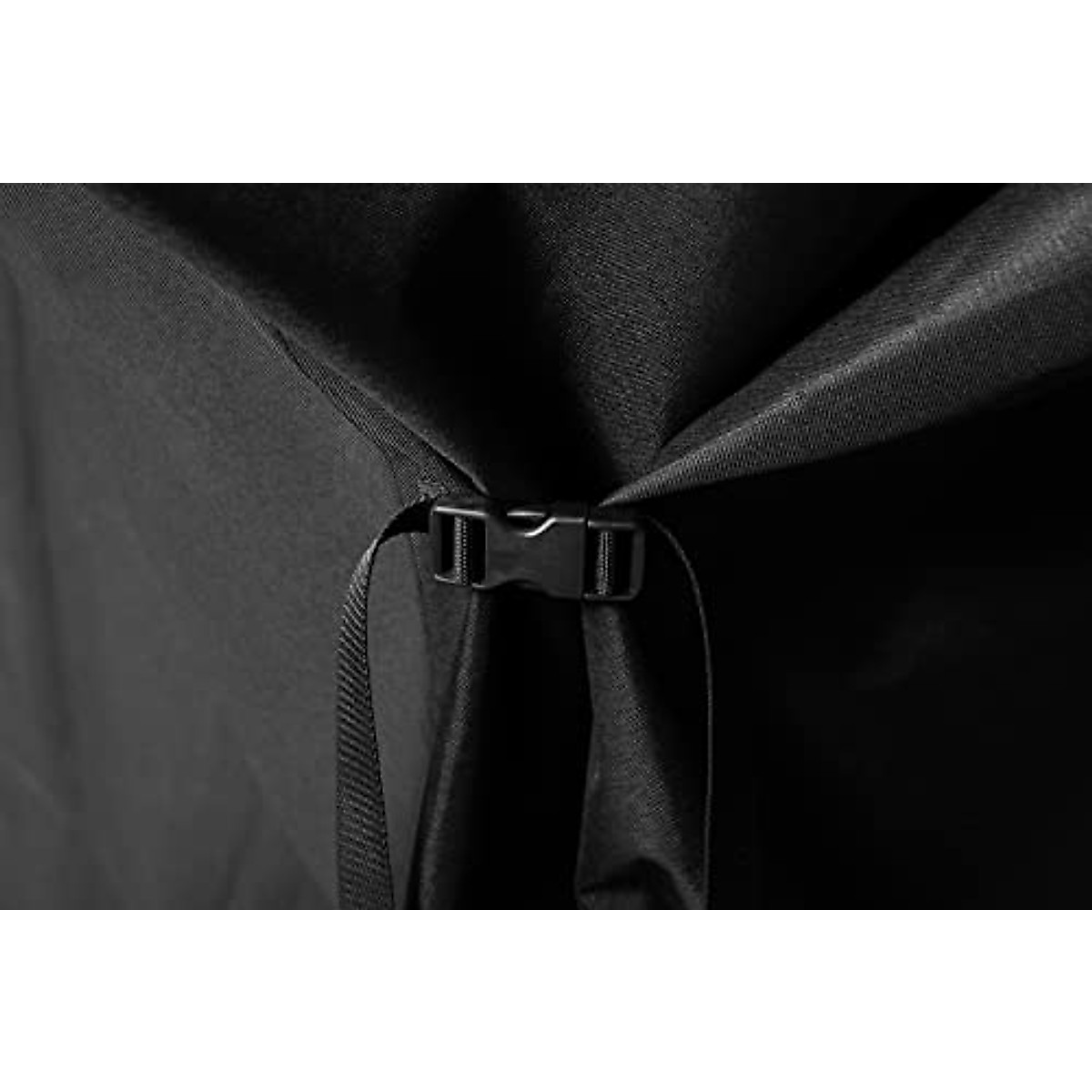 Blackstone 5482 Griddle Cover Fits 36 inches Griddle Cooking Station with Hood Water Resistant, Weather Resistant, Heavy Duty 600D Polyester Flat Top Gas Grill Cover with Cinch Straps, Black 36" Black