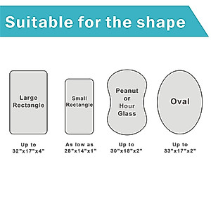 Newborn Baby Mose Basket Sheet Bassinet Sheet Cradle Sheet Adapts To Rectangle Oval Pram Bassinet (B, One Size)