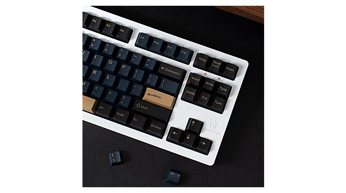 Blue Samurai Keycaps for Mechanical Keyboards