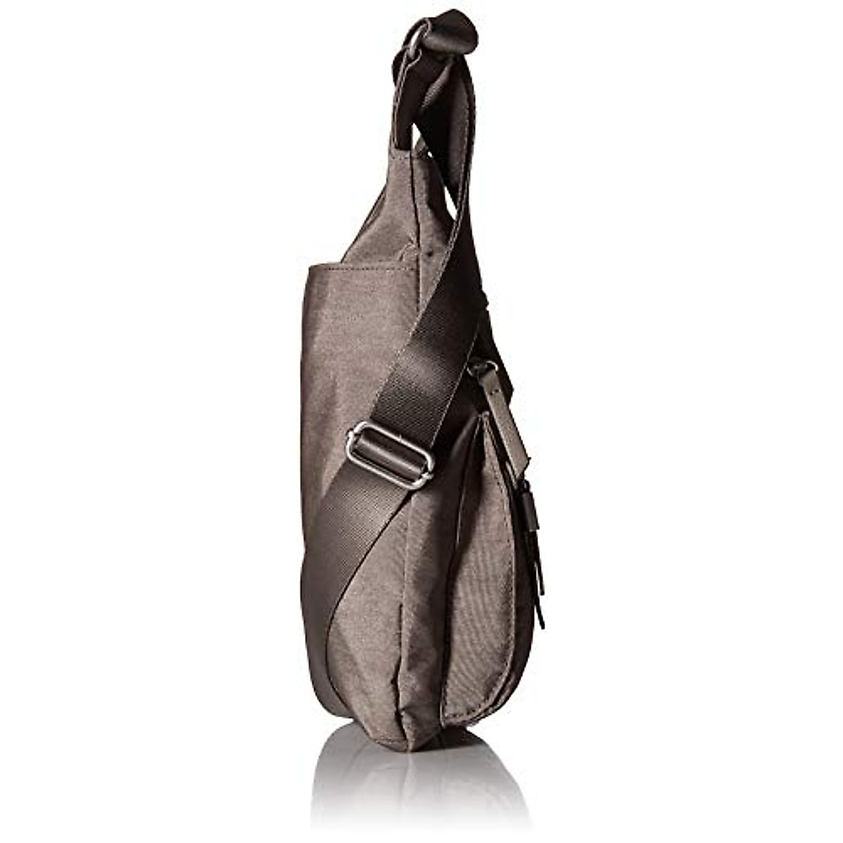 Baggallini womens Around Town Bagg With Rfid Phone Wristlet Handbags, Gray, One Size US