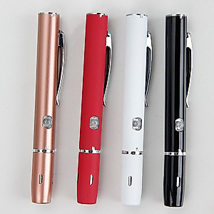 BCOATH Medical Flashlight Pen LED Flashlight Penlights for Nurses Pocket Flashlight Pen Lights Pocket Torch Pen Flashlight Inspection LED Torch Light Zinc Alloy