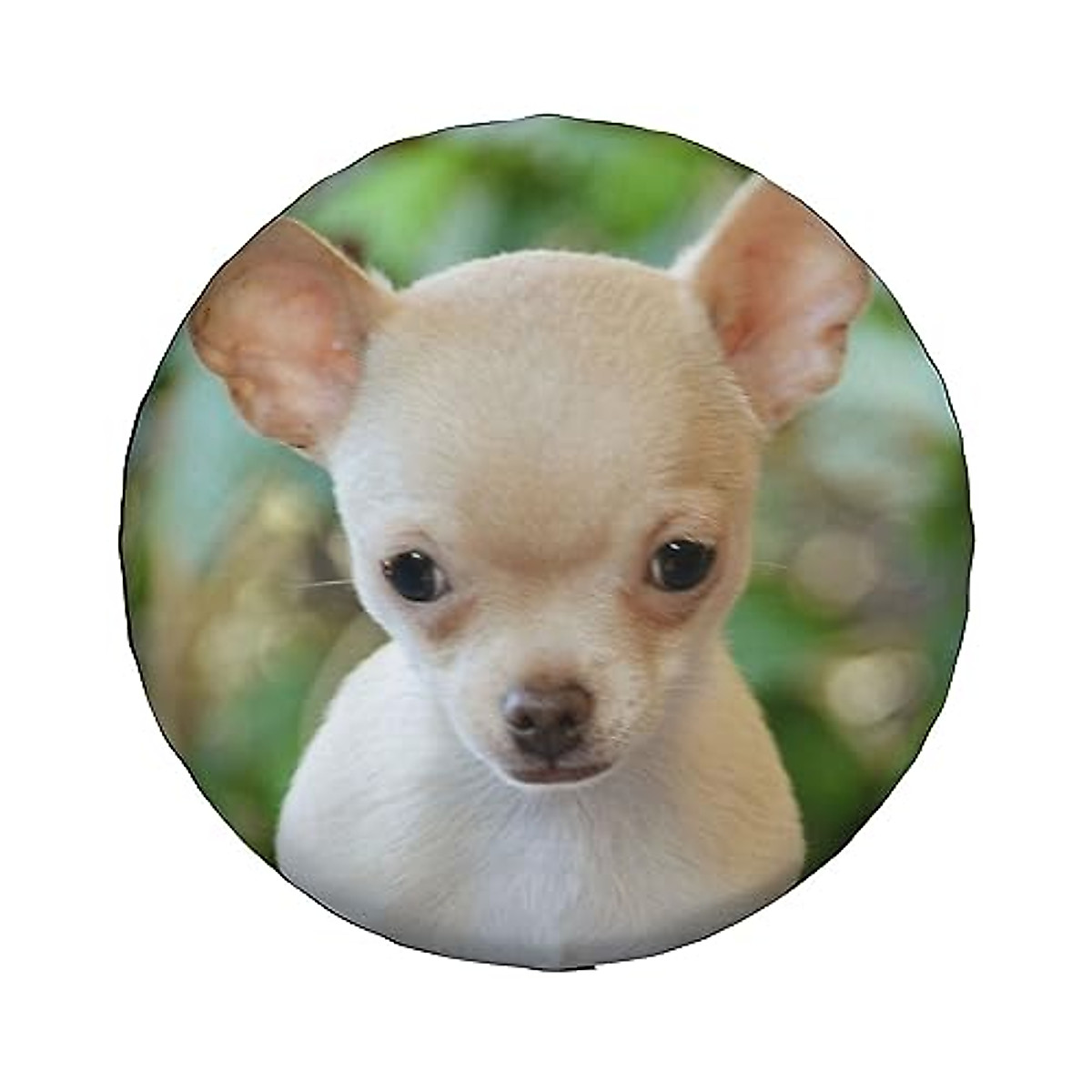 Chihuahua Dog Print Spare Tire Cover Funny Wheel Covers Waterproof Dust-Proof Wheel Protectors Fit for Trailer SUV Truck Camper 15 Inch