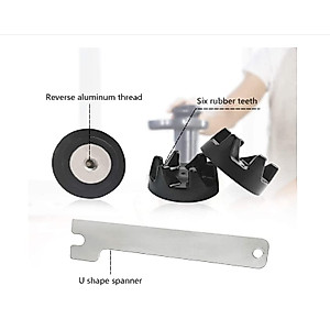 3 Packs SIGRIPEA Blender Coupler for KitchenAid 9704230 Blender Coupling Replacment Parts with 1 Wrench Compatible with KitchenAid WP9704230VP WP9704230