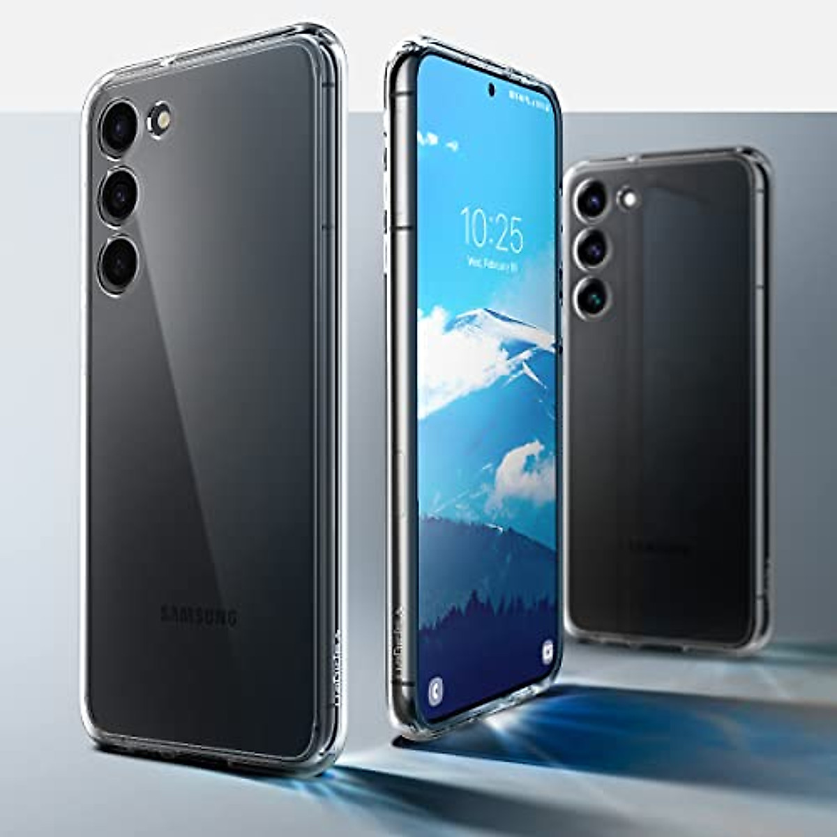 Spigen Ultra Hybrid Designed for Galaxy S23 Case (2023) - Crystal Clear