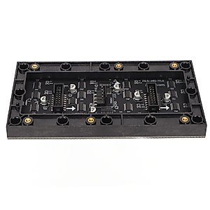 Shanrya RGB LED Matrix Panel, Full Color 64x32 Dimmable RGB LED Board 3.1in Wide for Monitor