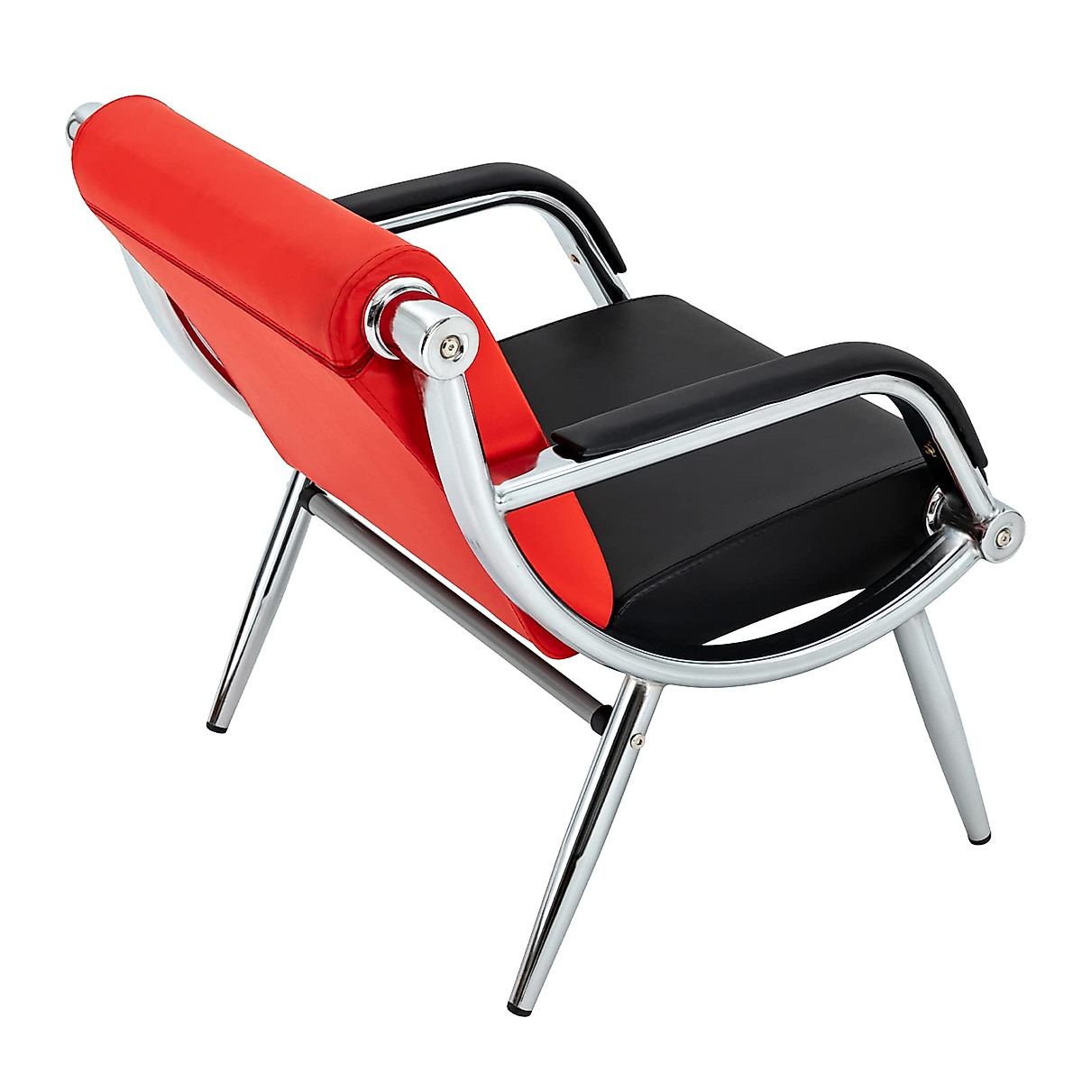 Waiting Room Reception Bench,PU Furniture Guest Seating Lobby Conference Chairs with Armrest for Clinic Office Airport Barber Salon Bank,3 Seat,Guest Chair Reception Chair,Executive Chair Set of 2