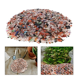 DOITOOL Crystal Gravel Aquarium Stone Gravel for Fish Tank Fish Tank Gravel Aquarium Gravel Aquarium Rocks Fish Tank Accessories Fish Tank Stones Fish Tank Rocks Glow in The Dark Rocks