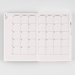 Hobonichi Techo Planner Book [English/A6/January 2023 Start/Monday Start]