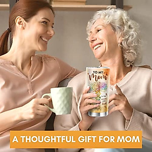 Pawzity Gifts For Mom from Daughter - Daughters Mothers Day for Mom, Mother's Birthday Mother Ideas 20 Oz Tumbler
