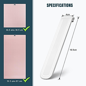 Lenink Extension Tray Compatible with Cricut Maker, Extension Support compatible with Cricut Maker and Cricut Maker 3-Cutting Machine Accessories for 30.5cm (12" x 12") Cutting Mat (to hold large mat)