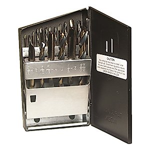 Viking Drill and Tool 58010 SP-18TDF Type 20-UB Spiral Point Plug Style Magnum Super Premium Tap/Drill Set