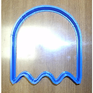 INSPIRED BY PACMAN GHOST VIDEO GAME ARCADE CHARACTER COOKIE CUTTER MADE IN USA PR496