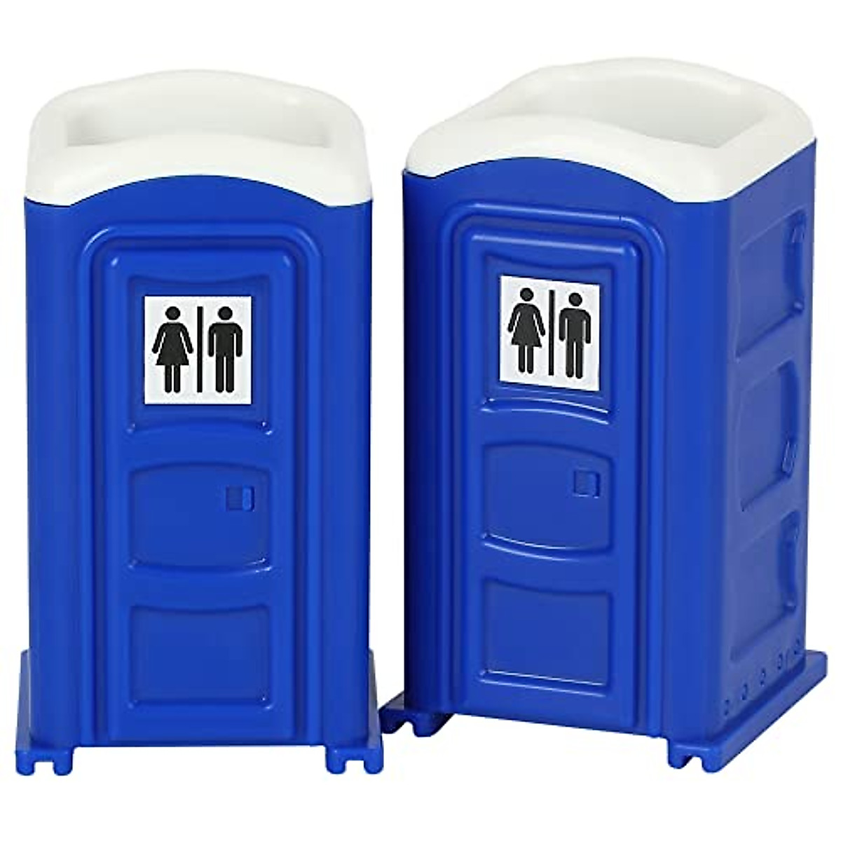 Porta Potty Shot Glasses, 1 Gift for Your #2 Humor", Funny Shot Glasses, Gag Gift for Men, White Elephant Exchanges, and Shot Glass Collectors