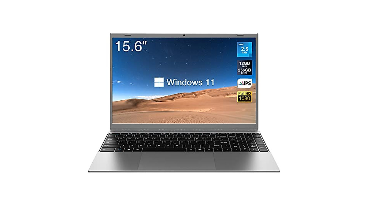 BiTECOOL Windows 11 Laptop - 15.6" FHD, Intel Celeron, 12GB RAM