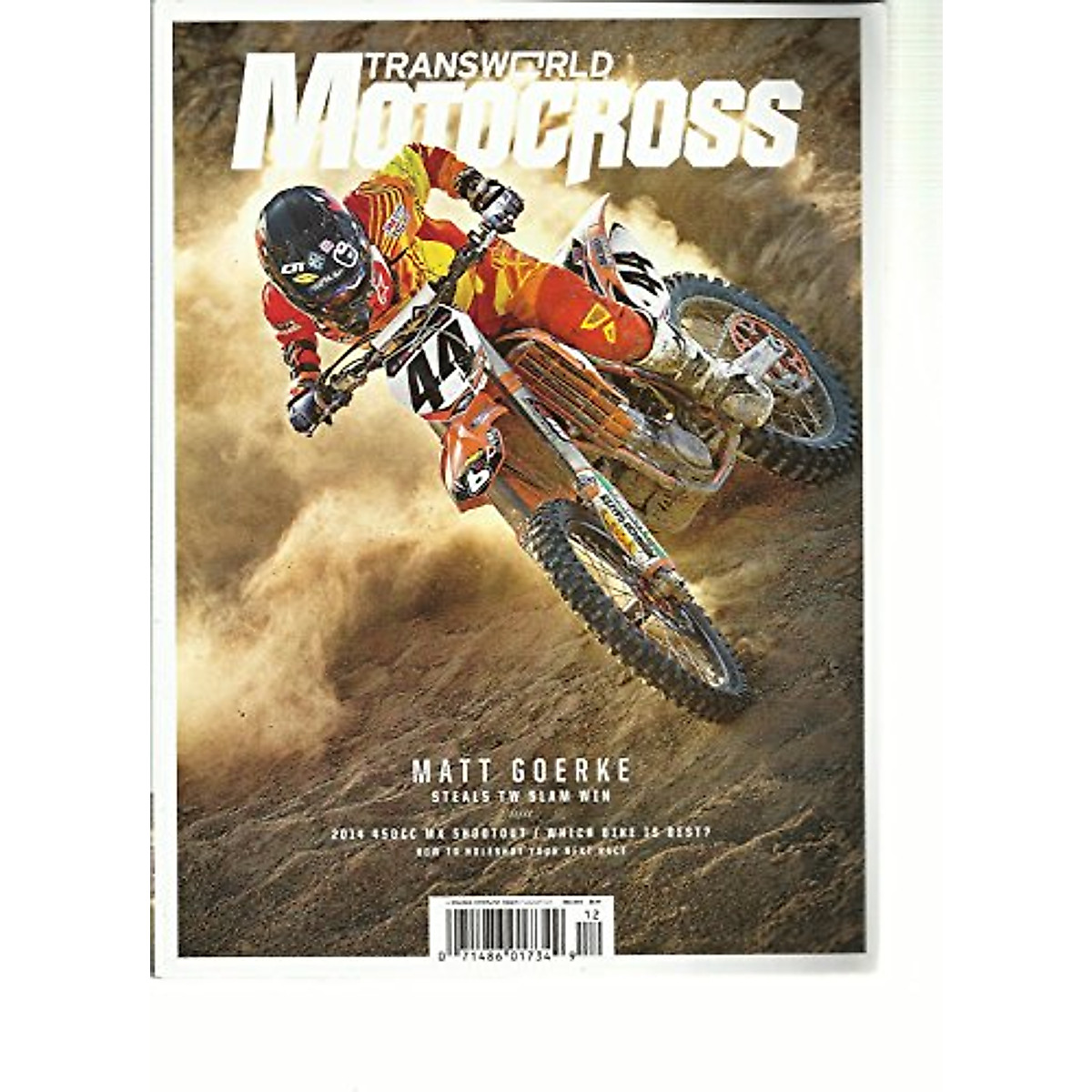 TRANSWORLD MOTOCROSS, DECEMBER, 2013