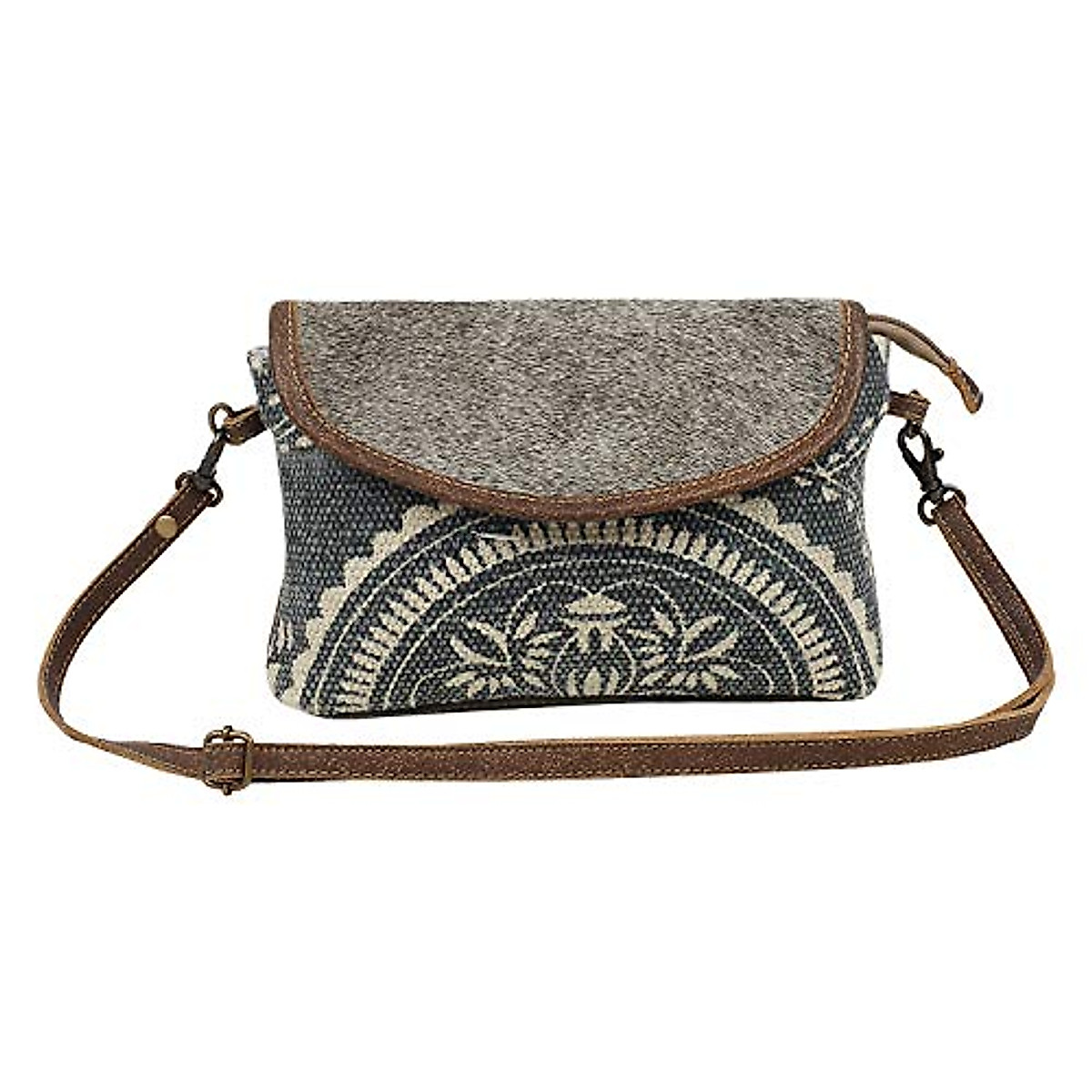 Myra Bag, Ancient Arch Crossbody Bag GRAY MULTI NS