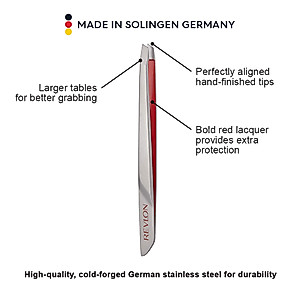 Revlon Salon Pro Slant Tweezer, Made with Corrosion Resistant Stainless Steel