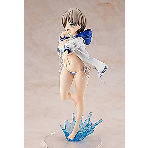 Kadokawa Uzaki-chan Wants to Hang Out!: Hana Uzaki (Swimsuit Version) 1:7 Scale PVC Figure, Multicolor