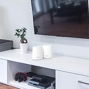NETGEAR Orbi Whole Home Mesh-Ready WiFi Router - for speeds up to 2.2 Gbps Over 2,000 sq. feet, AC2200 (RBR20) (Renewed)