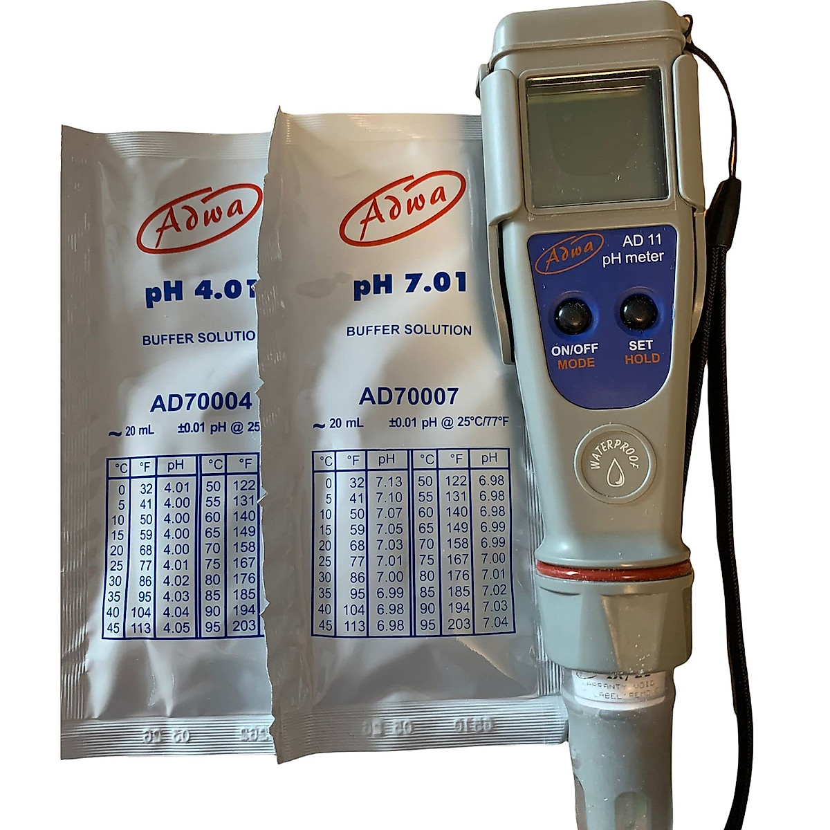 ADWA AD11 Waterproof Pocket pH and Temperature Meter