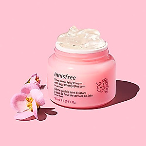innisfree Cherry Blossom Dewy Glow Jelly Cream Face Moisturizer , 1.69 Fl Oz (Pack of 1)