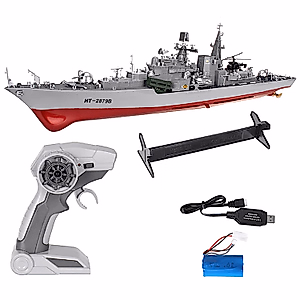 POCO DIVO Smasher Destroyer Navy Battleship RC Warship Missile Battle Cruiser 1/275 Military Model 31" Frigate Marine Boat