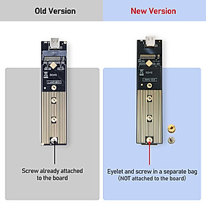 ANDYCINE Lunchbox V M.2 SSD NVME&SATA Enclosure M.2 Case up to USB 3.1 Gen 2 10Gbps RTL9210B Chips Compatible for Selected Camera,PC, Mobile Phone and Laptop (Black Color)