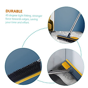 SOLUSTRE Squeegee Brush Broom Carpet Tiles Brooms Tile Brush Carpet Rake Pet Hair Remover Grout Push Broom Floor Dog Hair Remover Abs Household Cleaning Ball