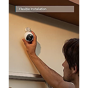 eufy security S200 Outdoor Cam, All-in-One Outdoor Security Camera with 1080p Resolution, Spotlight, Color Night Vision, No Monthly Fees, Wired Camera, Security Camera Outdoor, IP67 Weatherproof