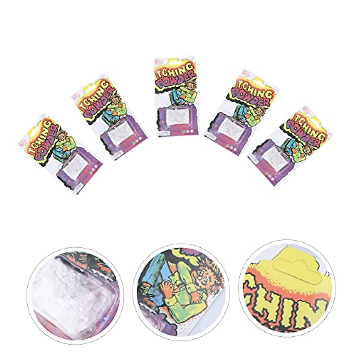 Gogogmee 10PCS Kids playset Party Supplies for Adults adukt Toys Adult-Toys Joke Surprise Powder Joke Toys Tickle Powder powdery Joke Itch Halloween Powder Bag Props Ingredients Child