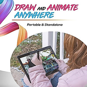 Simbans PicassoTab XL Drawing Tablet No Computer Needed with 11.6 Inch Screen [4 Bonus Items] Stylus Pen, Portable, Standalone, Android 11, Best Gift for Beginner Digital Graphic Artist - PCXL