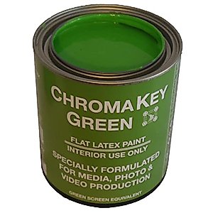ChromaKey Video Paint 1 Quart Green Screen Equivalent