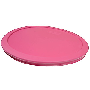 Pyrex (1) 7403-PC Pink lid & (1) 7402-PC Green lid & (1) 7201-PC Surf Blue Lid Made in the USA