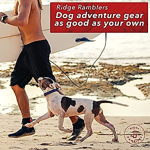 Ridge Ramblers Heavy Duty Dog Collars for Large Dogs. This Wide, Padded, Tactical Dog Collar has The Strength and Durability for Your Next Adventure. Perfect Large Dog Collars for Males or Females