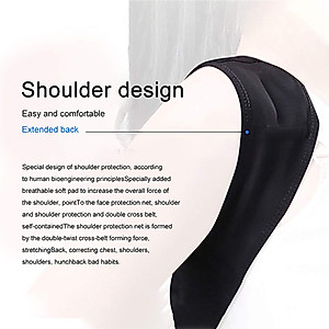 LSRRYD Back Support Belt Orthodontic Band Lower Back Brace Pain Relief for Pain Relief and Injury Prevention (Size : M)