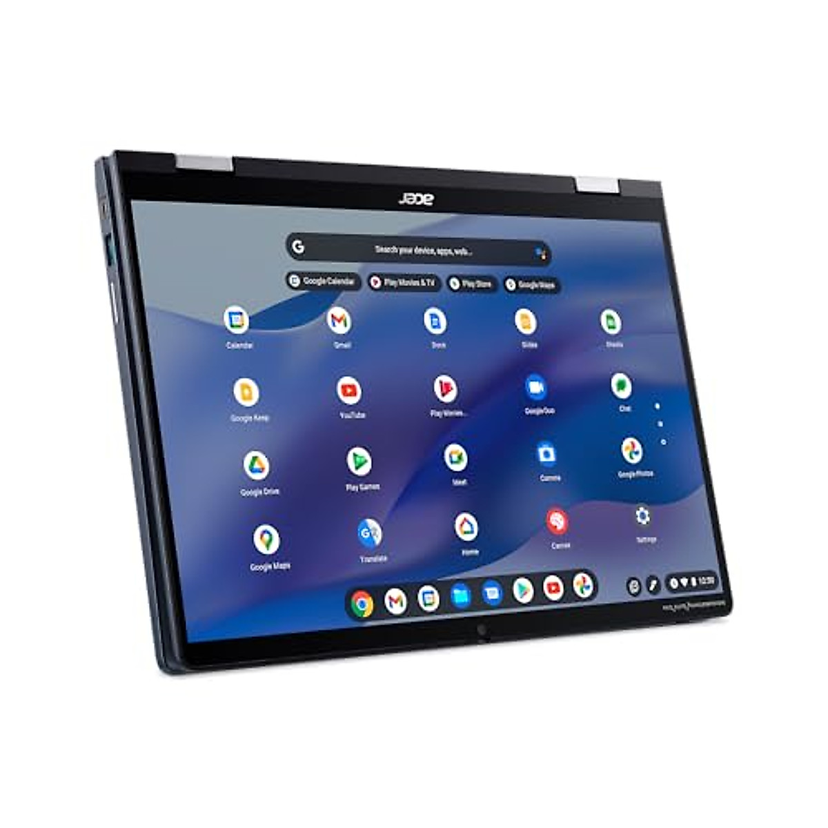 acer Chromebook Spin 714 CP714-1WN-53M9 Laptop Intel Evo Intel Core i5-1235U 14" 1920x1200 IPS Touch Display 8GB LPDDR4X 256GB SSD Wi-Fi 6E FHD MIPI Webcam Backlit Keyboard Chrome OS